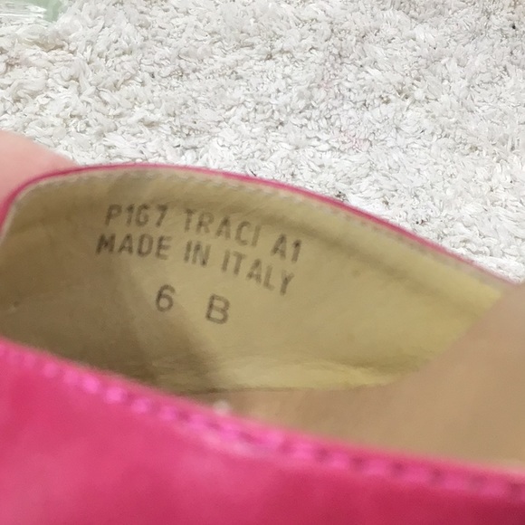 Coach | Shoes | Coach Pink Leather Wedge Sandals | Poshmark